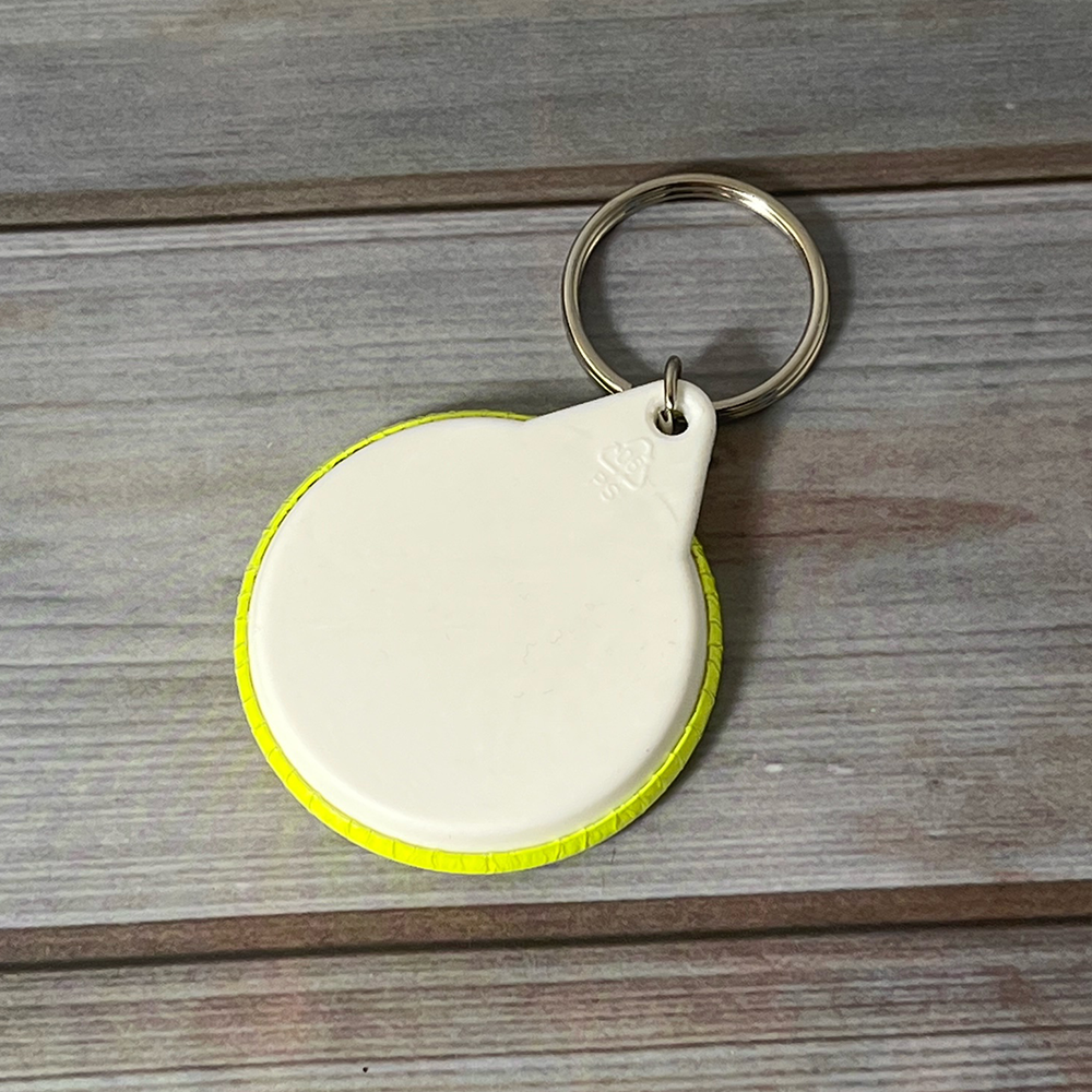 44mm Neon Custom Keyring • Printed Keyrings